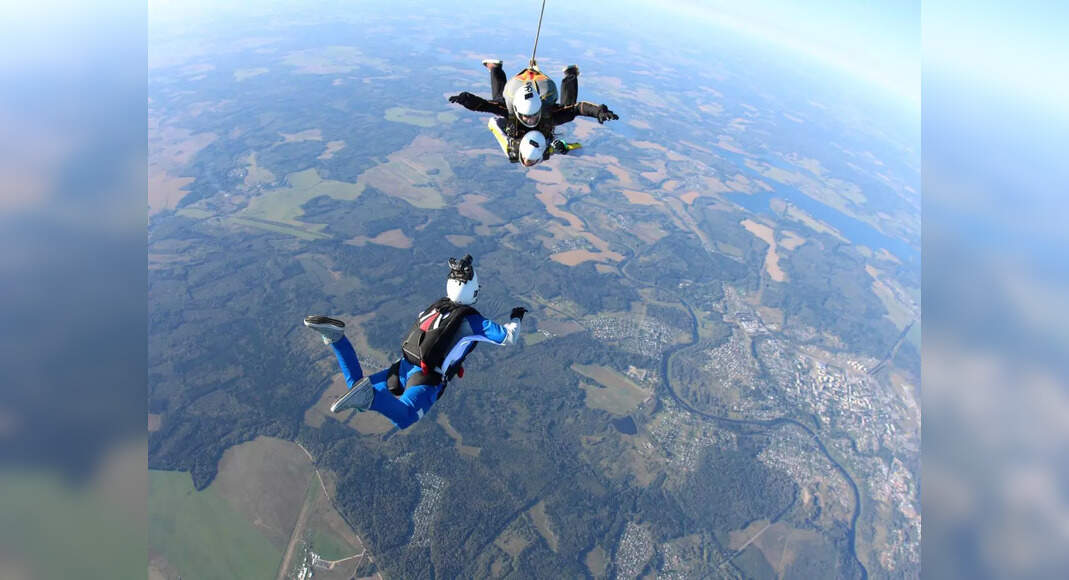 Skydiving in India: The best spots to experience free fall | Times of ...