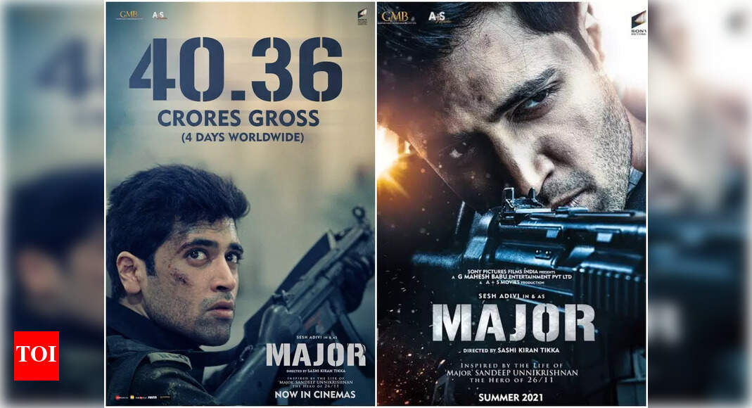 'Major' Box office collections day 4: Adivi Sesh’s ‘Major’ is a huge ...