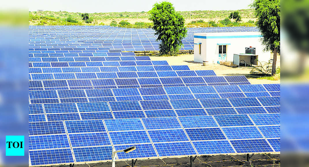 Centre’s New Renewable Energy Rules To Help Raj | Jaipur News - Times ...