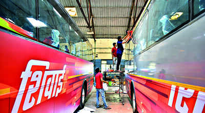 Shivai Buses To Run Between Nashik & Pune From July | Nashik News ...