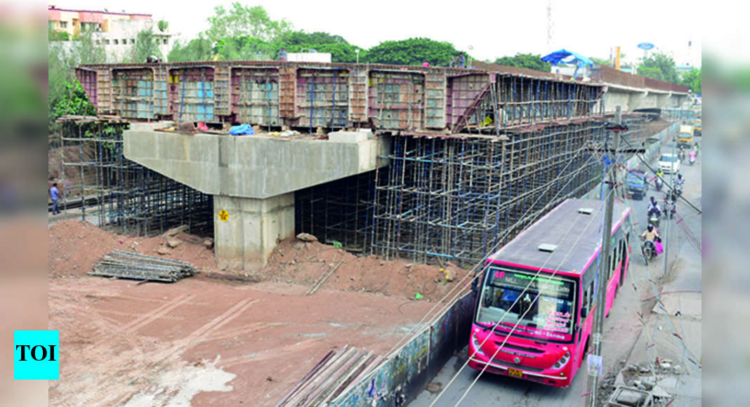 Construction Of Two Flyovers Expedited | Coimbatore News - Times of India