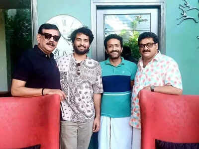 Shane Nigam and Shine Tom Chacko meet Priyadarshan | Malayalam Movie ...