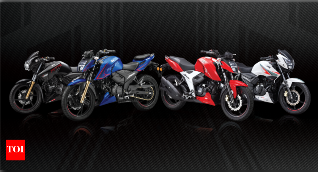 TVS Apache RR310, RTR 160 4 V, RTR 200 4V, Raider 125 prices hiked ...