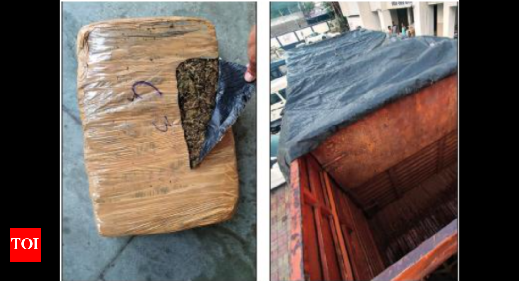 724kg Ganja Kept In Hidden Chamber Seized, 6 Arrested | Surat News ...