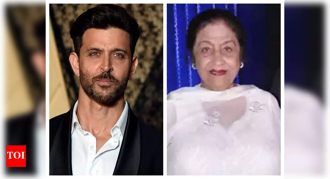 Hrithik Roshan Grandmother Death News: Hrithik Roshan's grandmother ...