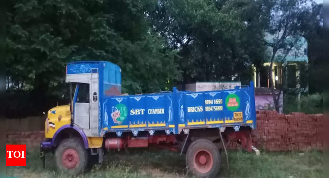 Truck driver, loadman arrested for trying to smuggle bricks from sealed ...
