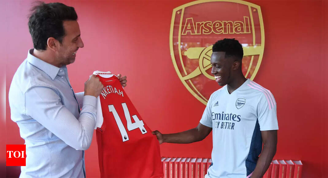 Nketiah signs new Arsenal deal, gets number 14 shirt | Football News ...
