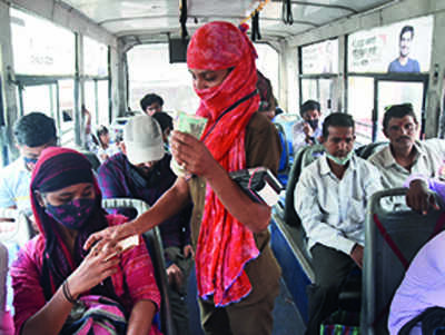 Aapli Bus Conductors Adopt New Method To Pocket Ticket Revenue ...