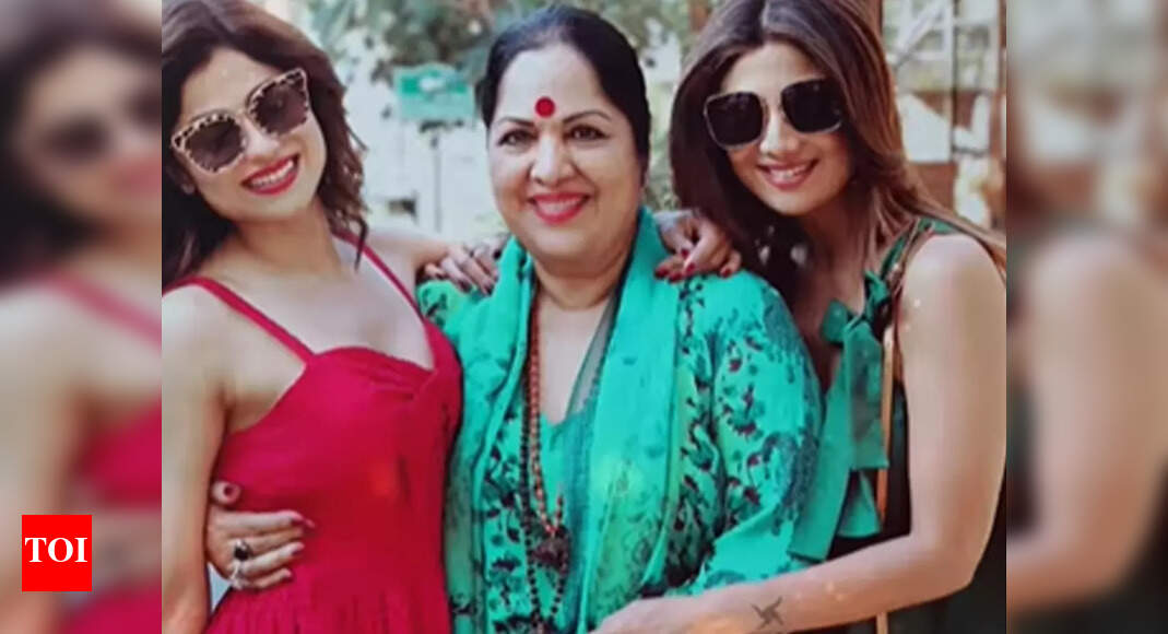 Shilpa Shetty shares priceless childhood pictures to celebrate mother ...
