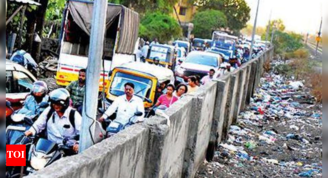 Sasanenagar: Sasanenagar Underpass Takes Shape | Pune News - Times of India