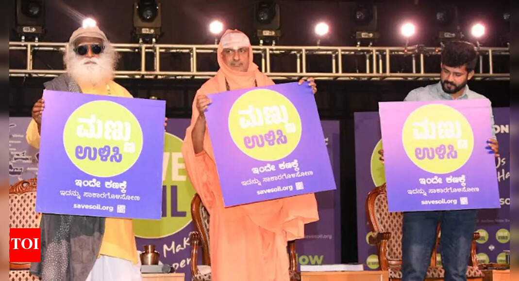 Save Soil: Save Soil Movement Touched 3.2 Billion People: Sadhguru ...