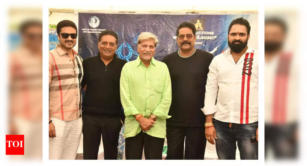 Veteran actors Prakash Raj and Ravi Shankar come together for 'Veera ...