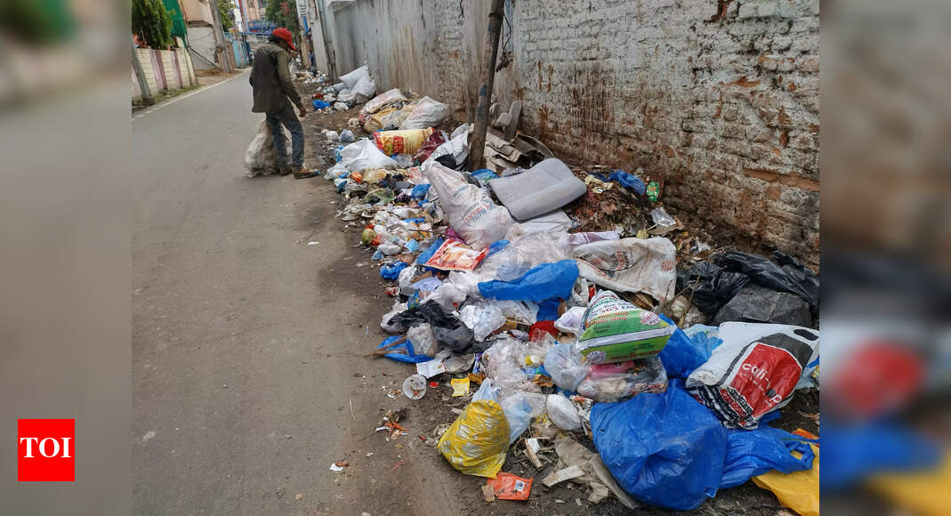 Commuters Dumping Garbage On Roadside, Mehdipatnam - Times of India