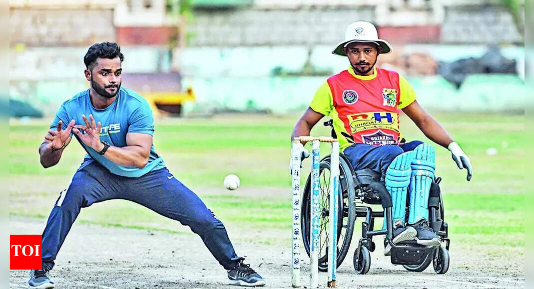 In a league of their own: Wheelchair cricketers win games & hearts ...