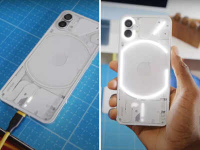 First look of Nothing Phone (1) reveals key design elements - The Times ...