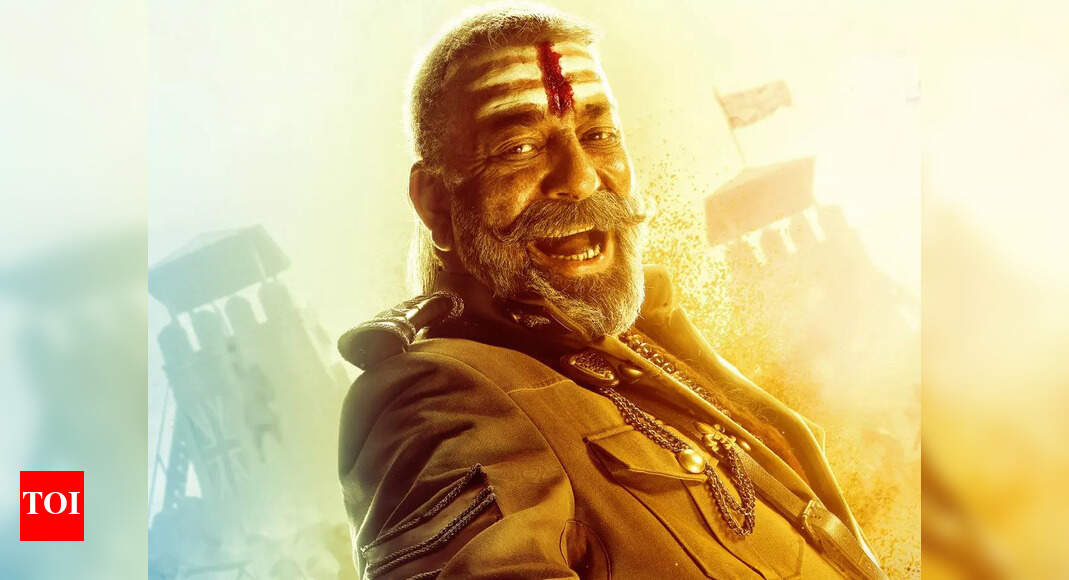 Shamshera Poster: Sanjay Dutt introduces his 'Shamshera' character ...