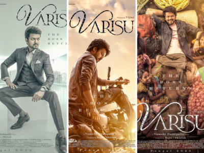 Fans deconstruct Vijay's 'Varisu' poster look | Tamil Movie News ...