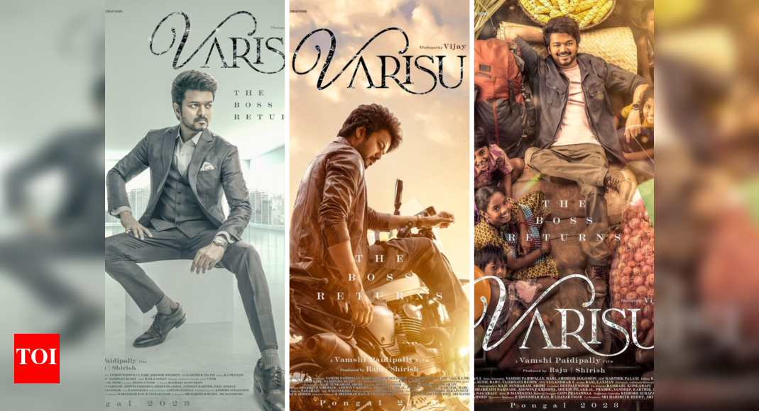 Fans deconstruct Vijay's 'Varisu' poster look | Tamil Movie News ...