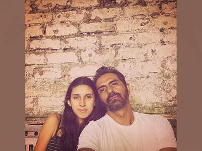 Arjun Rampal showers birthday love on daughter Myra Rampal | Hindi ...