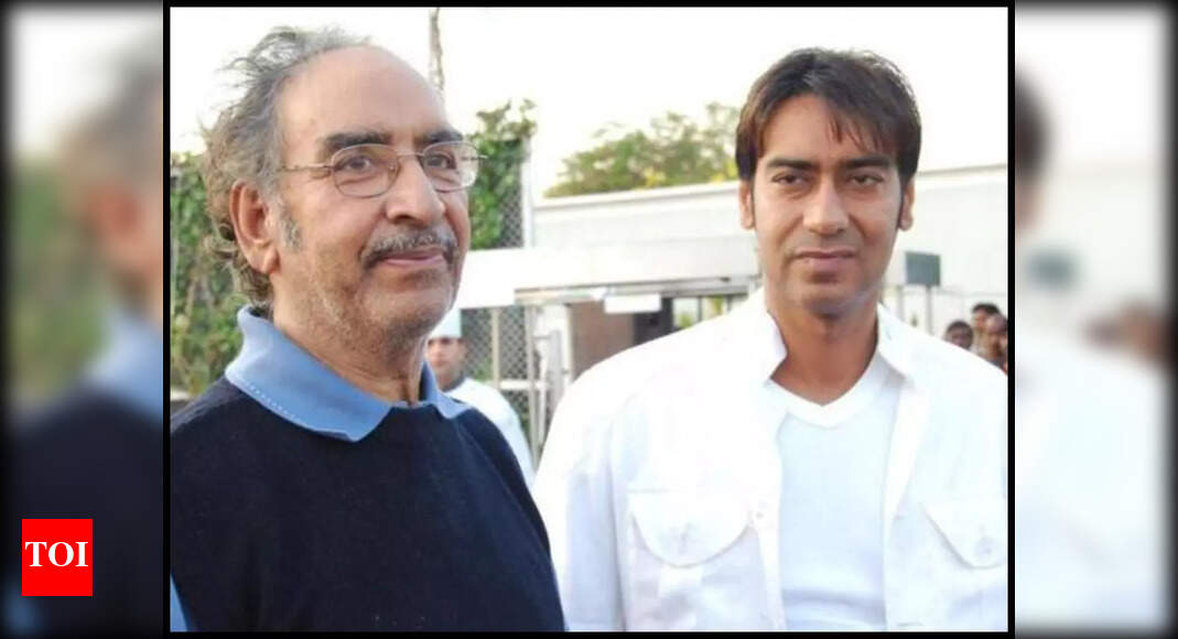 Ajay Devgn shares a heartfelt note on father Veeru Devgan's birth ...
