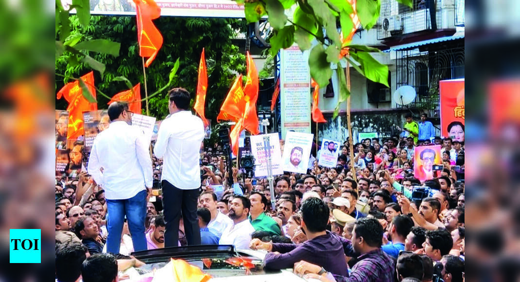 Our Hands Are Not Tied, Says Shinde’s Mp Son On Vandalism | Thane News ...