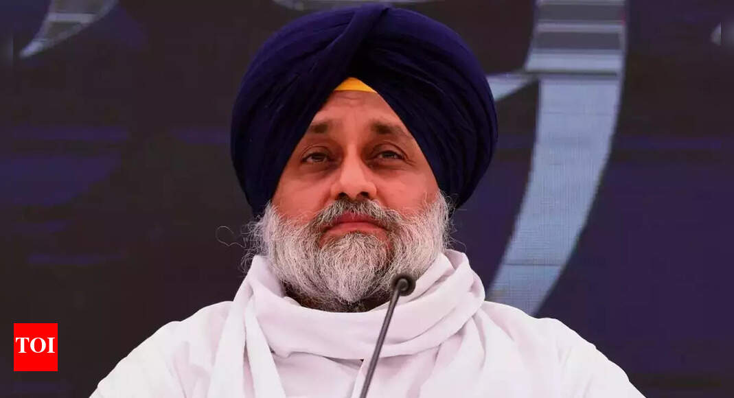 Punjab: SAD president Sukhbir Badal congratulates Simranjit Singh Mann ...