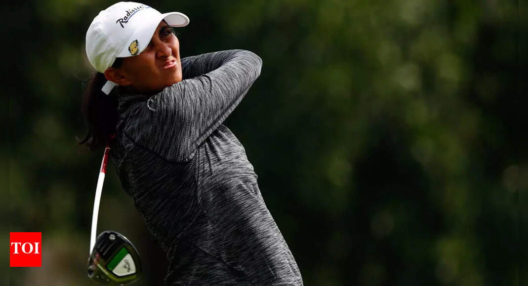 Aditi Ashok lies 47th at KPMG Golf Championship | Golf News - Times of ...