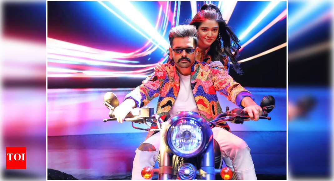 Ram Pothineni and KrithiShetty's 'Bullet Song' from 'The Warriorr ...