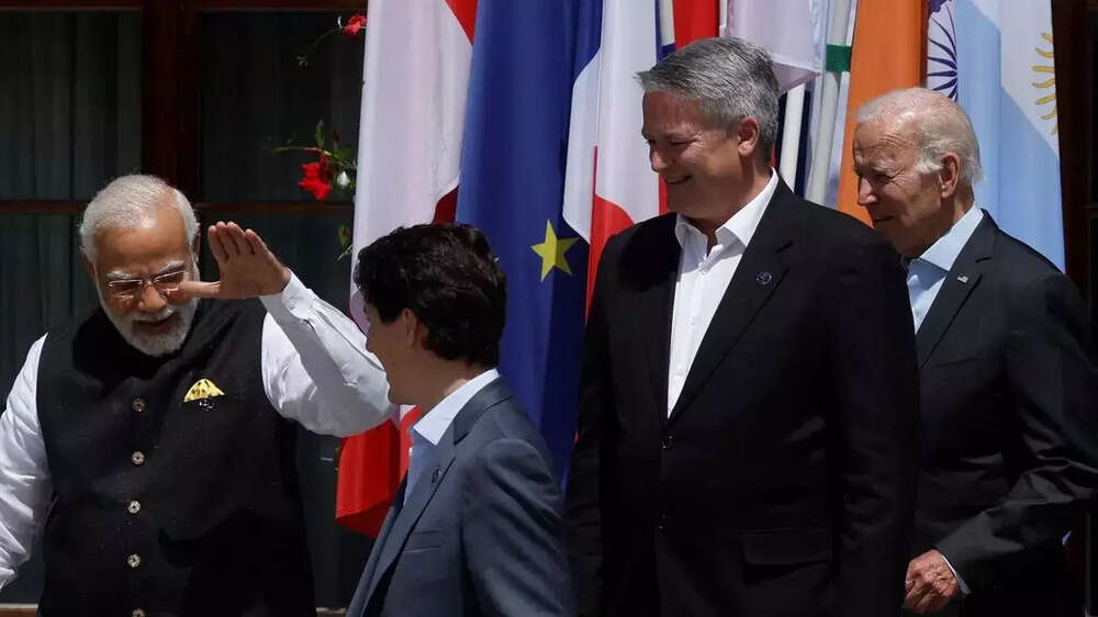 PM Narendra Modi attends G7 Summit | The Times of India