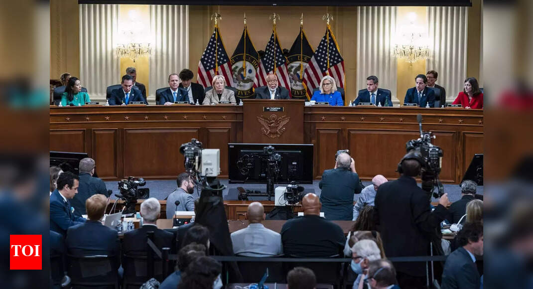 Jan. 6 panel calls surprise hearing to present new evidence - Times of ...