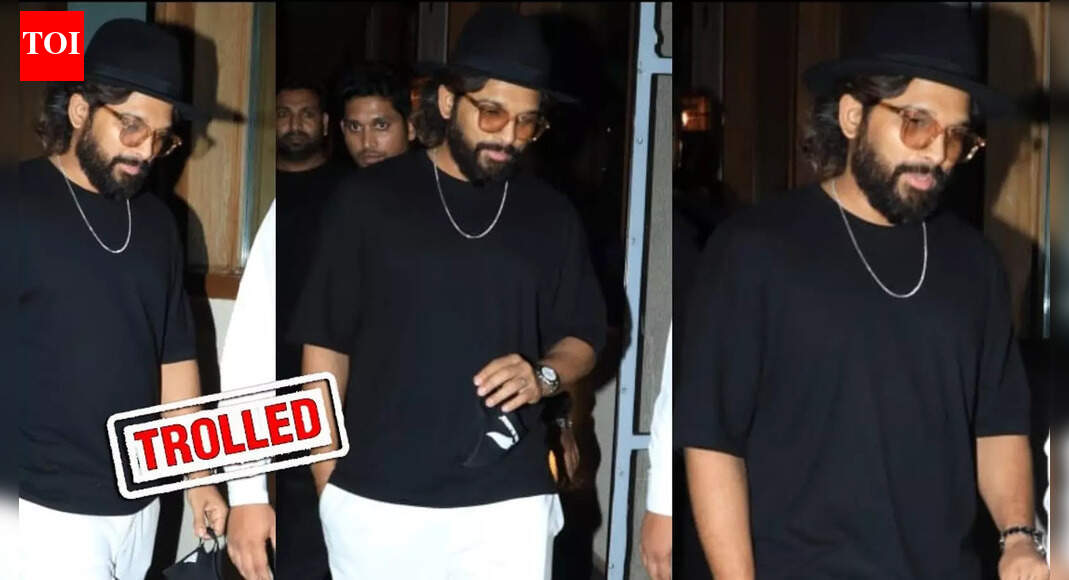 After supposed weight gain, Allu Arjun gets trolled for his bad ...