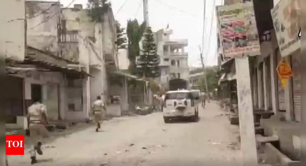 Udaipur horror: Protest takes place in Bhim in Rajsamand; police resort ...