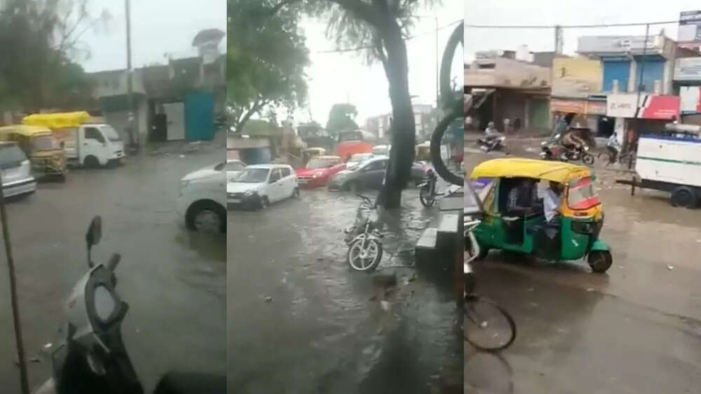 In pics: Day 1 of monsoon in Delhi - waterlogged streets, traffic chaos ...