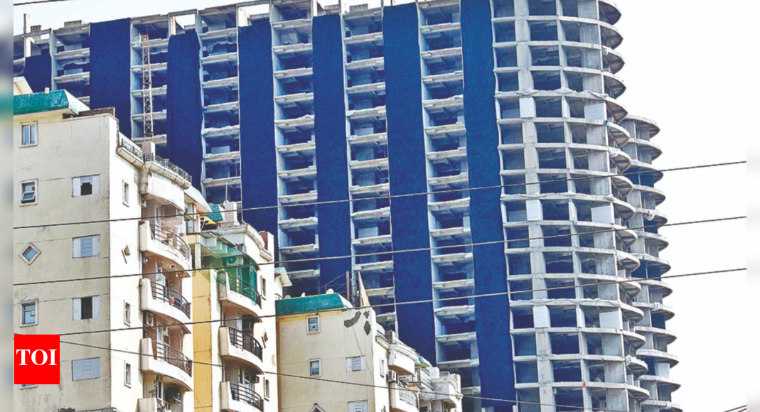 Noida Directs Structural Audit Of 7 Bldgs Next To Twin Towers | Noida ...