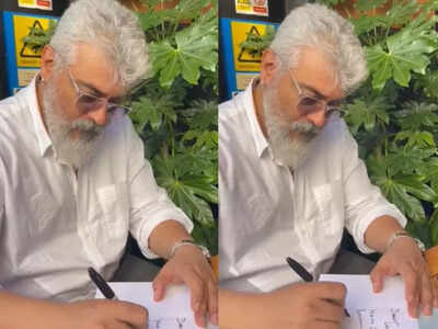 Ajith sends out a birthday wish to a fan; the video goes viral | Tamil ...