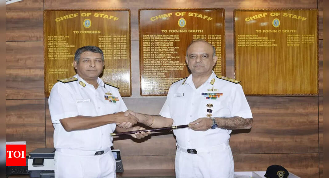 Southern Naval Command gets new Chief of Staff | Kochi News - Times of ...