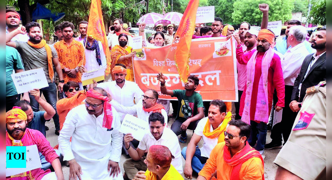 Protests, March Held Against Udaipur Killing | Varanasi News - Times of ...