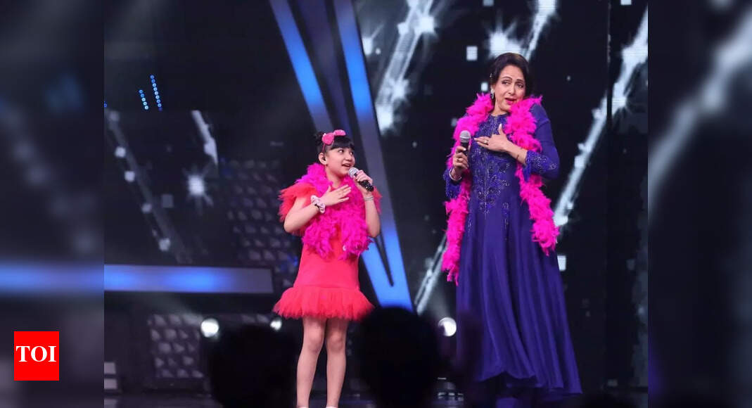 Superstar Singer 2: Hema Malini requests 7-year-old contestant Sayisha ...