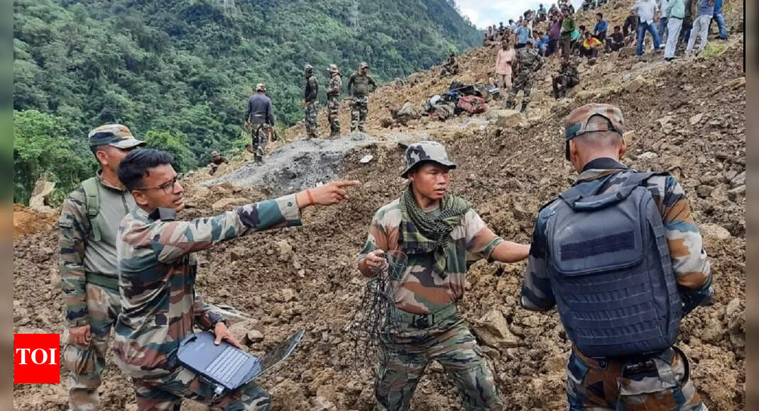 Manipur landslide toll mounts to 29; search on for 34 missing | Imphal ...