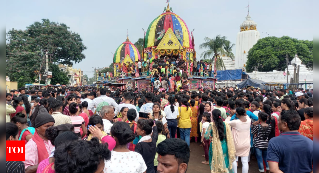 Odisha: Baripada celebrates Rath Yatra, women pull Devi Subhadra ...