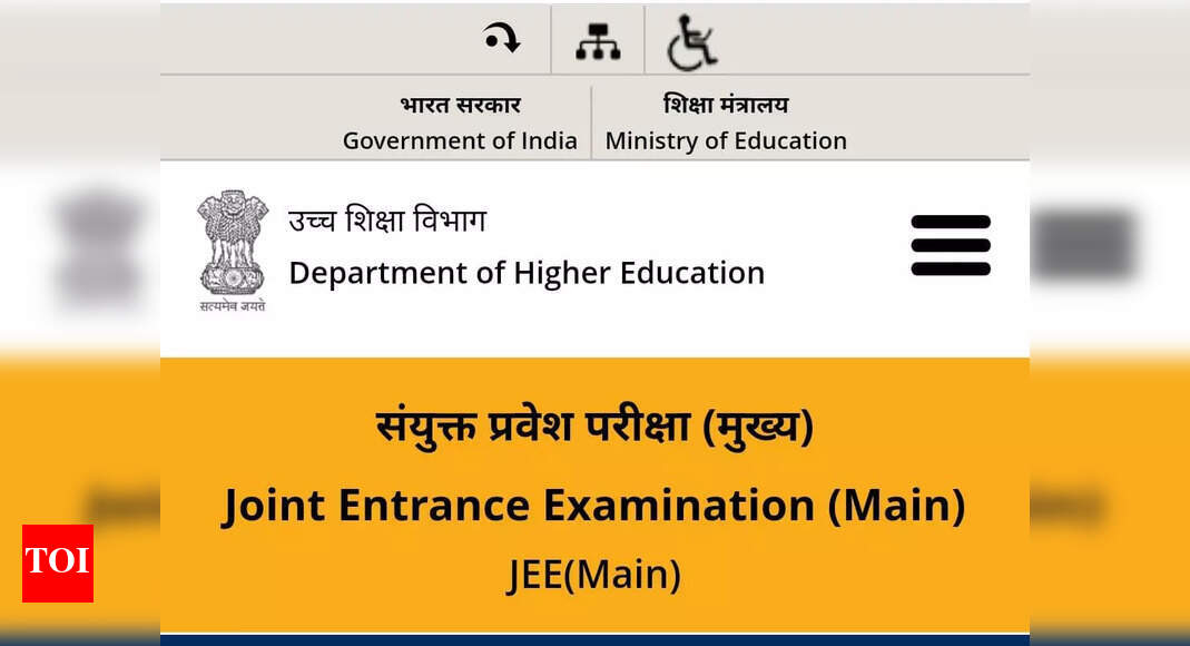 JEE Main Application form 2022 session 2 correction window closes today ...