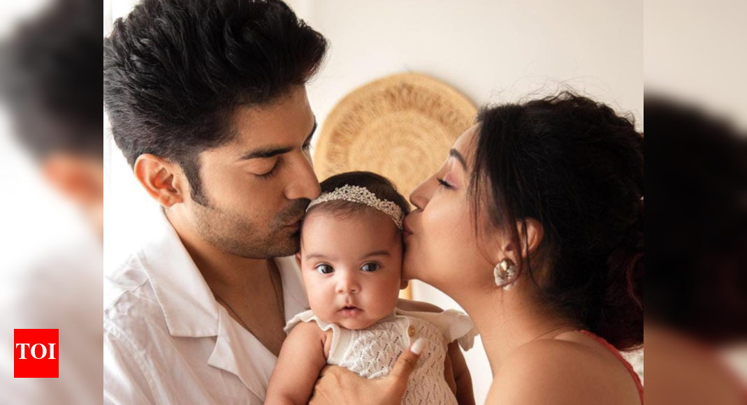 Gurmeet Chaudhary, Debina Bonnerjee reveal baby Lianna's face with an ...