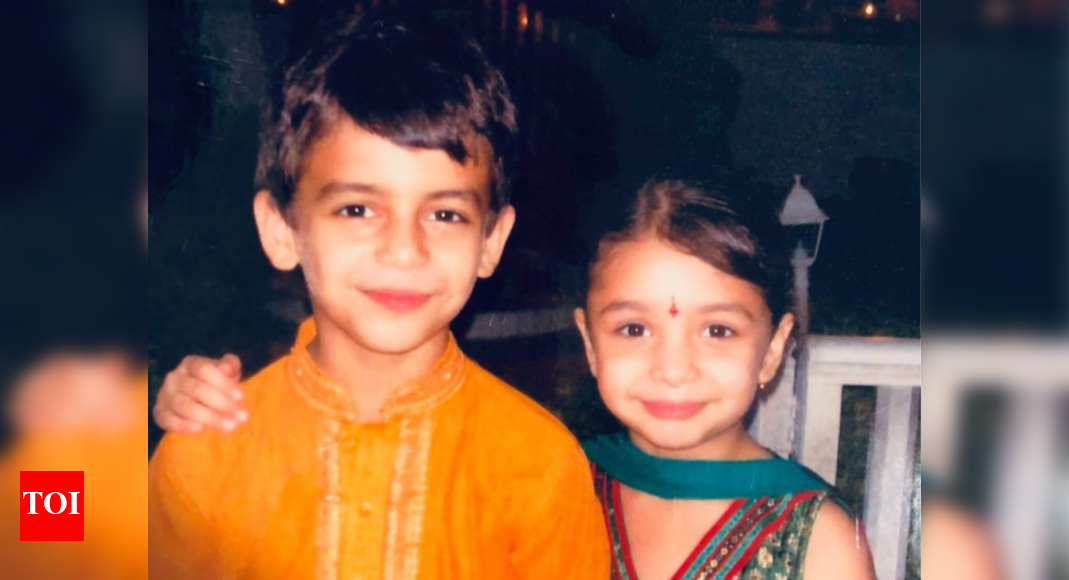 Smriti Irani shares childhood pictures of kids Zoe and Zohr Irani ...