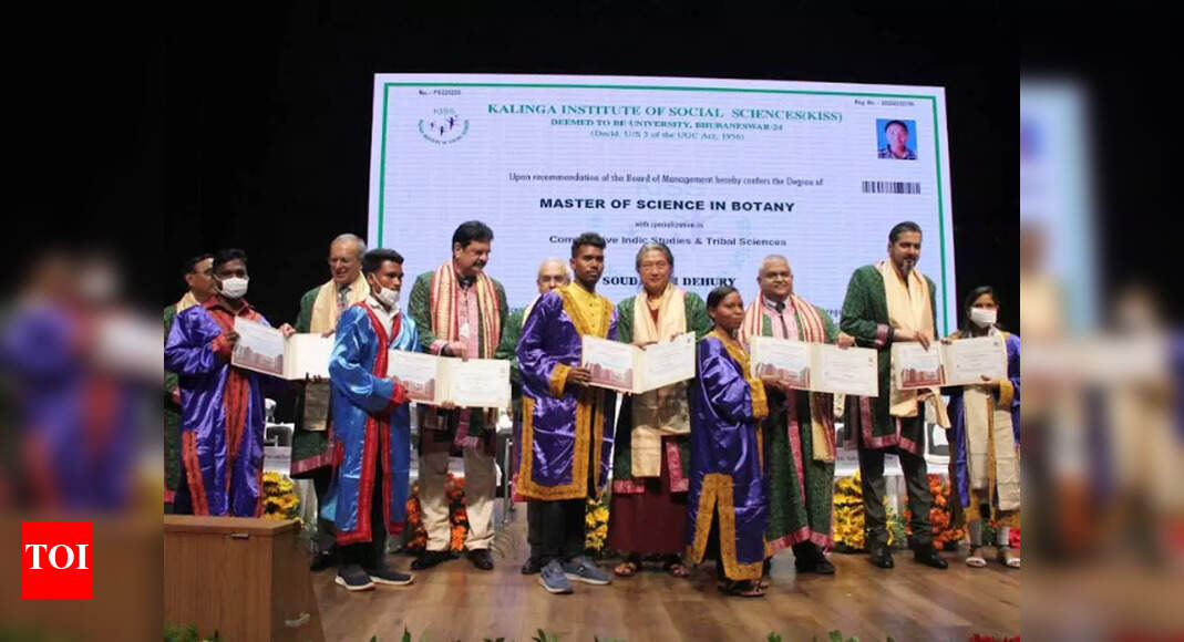 KISS holds its second convocation - Times of India