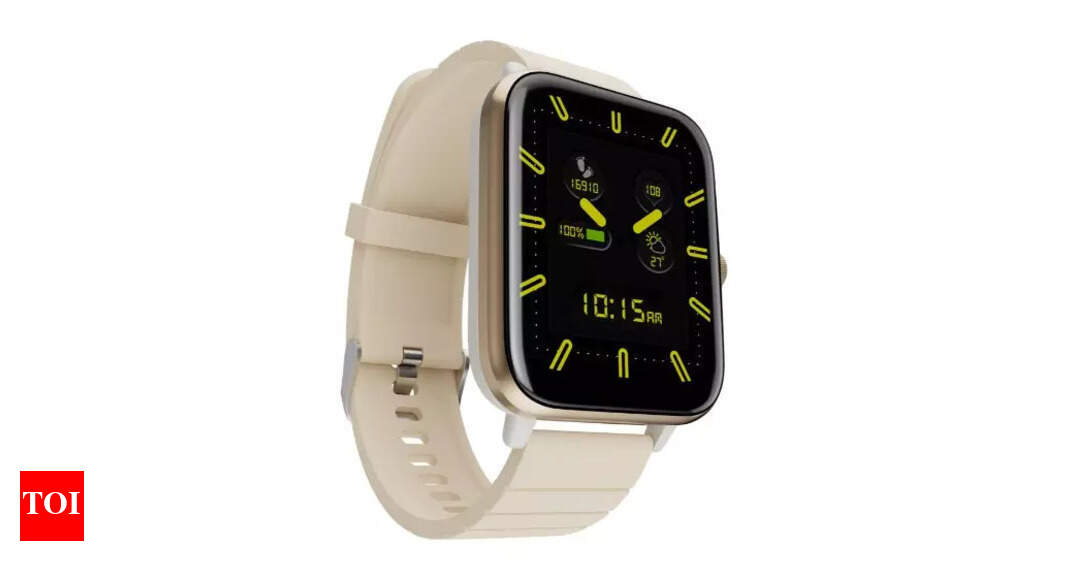 Drip: Zebronics launches Drip smartwatch with Bluetooth calling ...