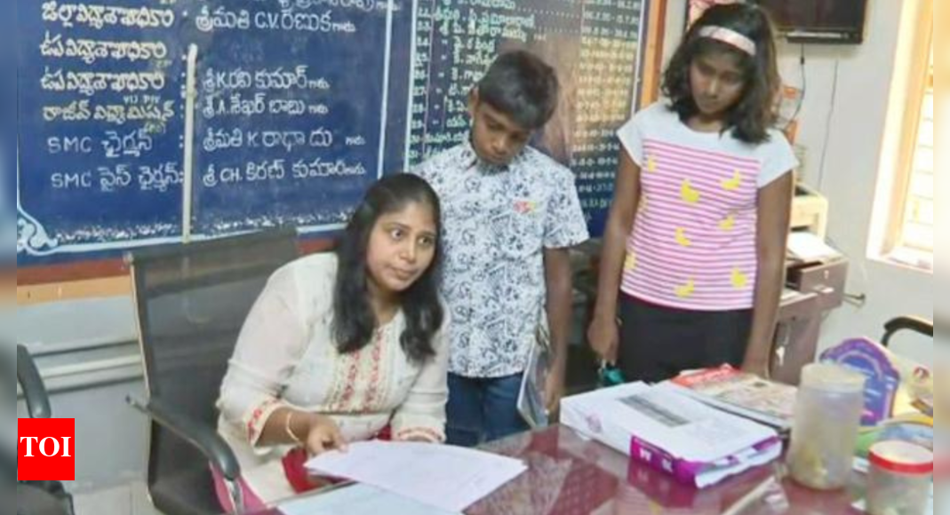 Andhra Pradesh: IAS officer enrolls kids in government school ...