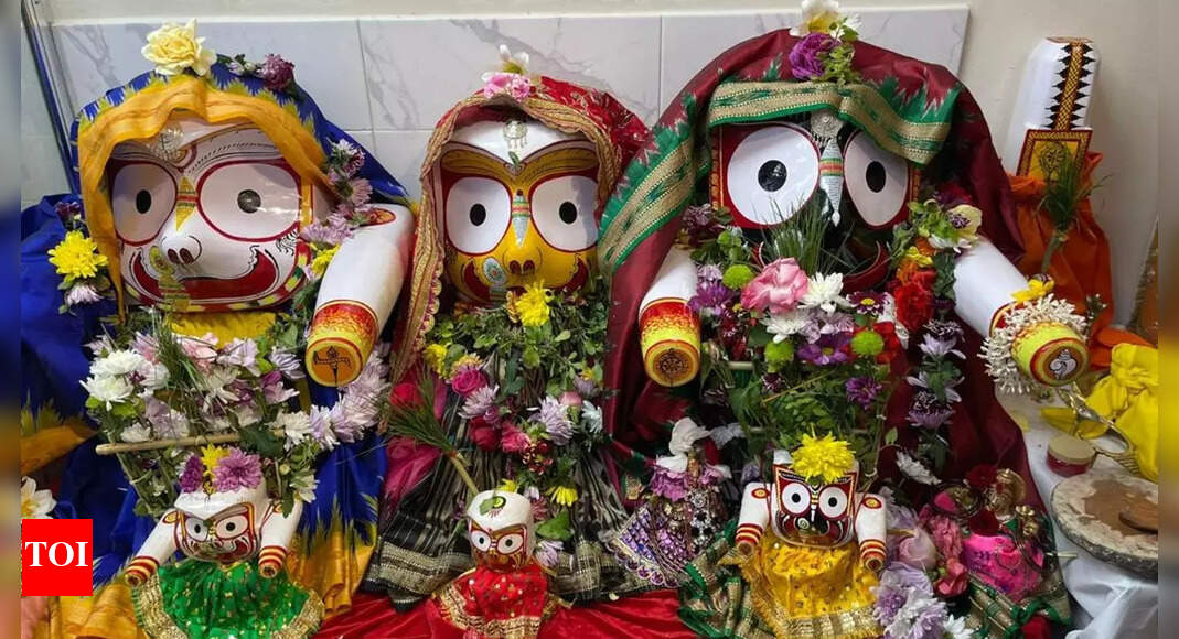Rath Yatra: Lord Jagannath's Rath Yatra takes place in London for first ...