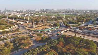 Bhangel: Flyover Work May Hit Traffic In Bhangel, Parthala | Noida News ...