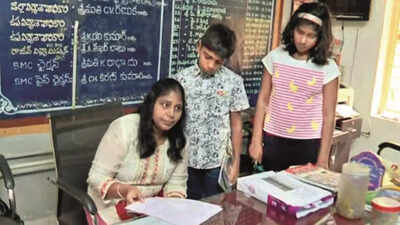 Kids Of Ias Officer Enrolled In Govt School | Vijayawada News - Times ...