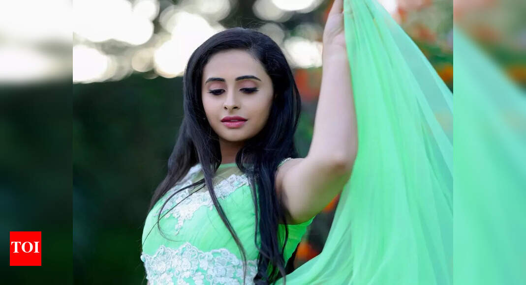 Sanjana Burli looks ethereal in a radiant green dress; see pics - Times ...